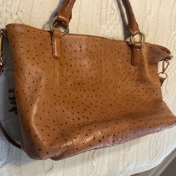 G.I.L.I. | Bags | Gili 0 Leather Bag Beautiful Large Leather Tassel ...